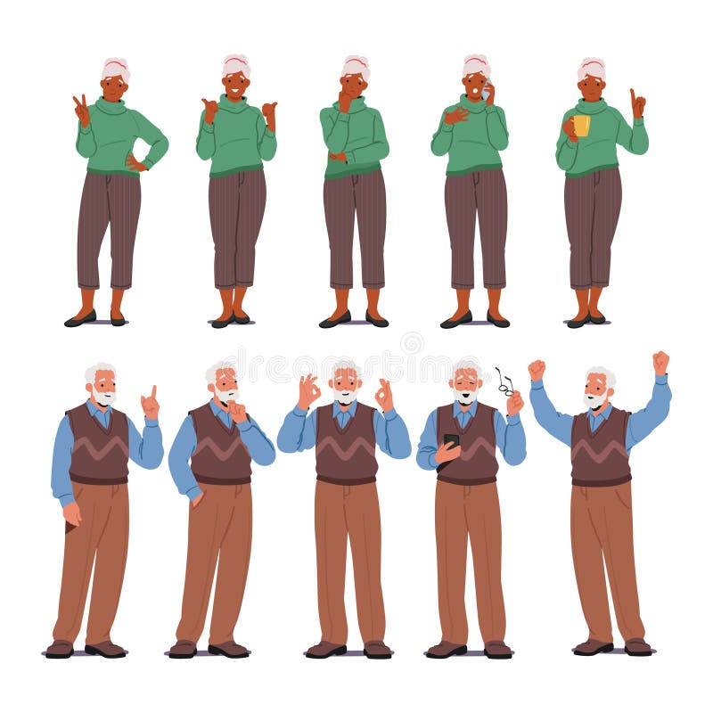 Wise and Experienced, Senior Characters Display a Range of Emotions ...