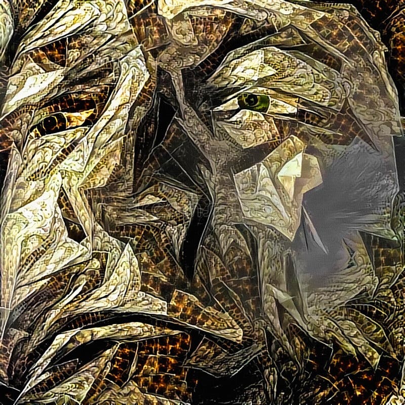 Wise eyes stock illustration. Illustration of alone - 134777711