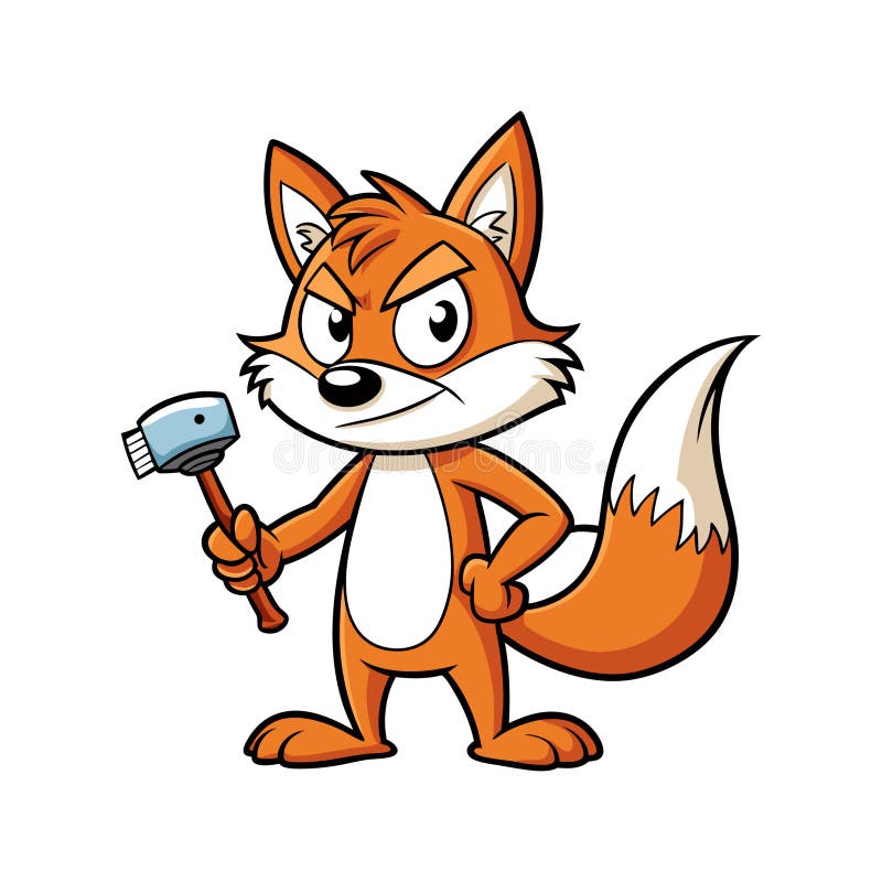 Fox Brushing Stock Illustrations – 13 Fox Brushing Stock Illustrations, Vectors & Clipart ...