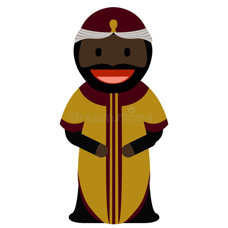 Wise Man Icon. Merry Christmas Design. Vector Graphic Stock Vector ...