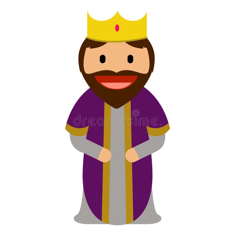 Wise Man Icon. Merry Christmas Design. Vector Graphic Stock Vector ...