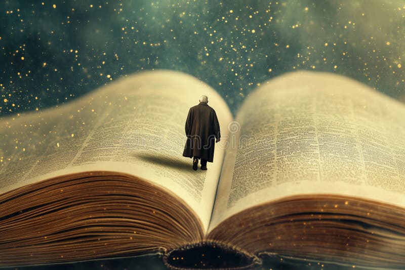 A Wise Man S Journey through the Pages of Time, Exploring Knowledge and ...