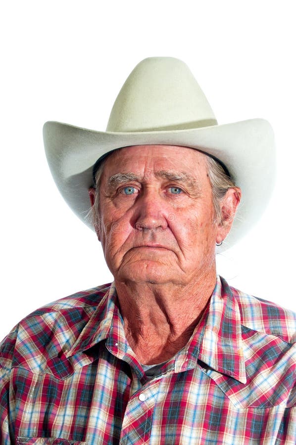 Wise old cowboy stock photo. Image of adult, grandfather - 16616570