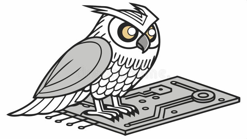 Wise Owl Perched on Money, Symbolizing Financial Wisdom and Knowledge ...