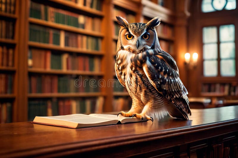 Library Owl Stock Illustrations – 1,640 Library Owl Stock Illustrations ...