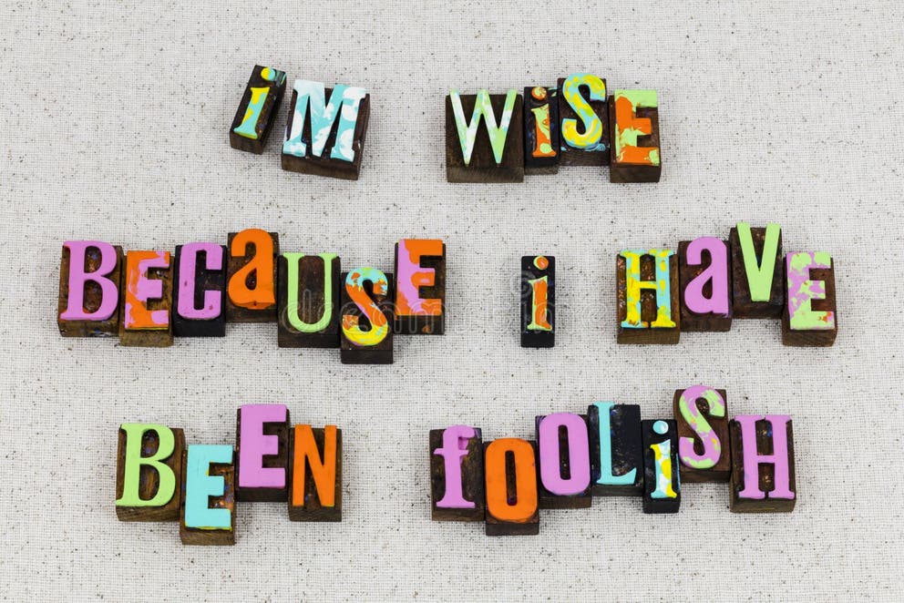 Wise Wisdom Knowledge Education Experience Stock Image - Image of print ...