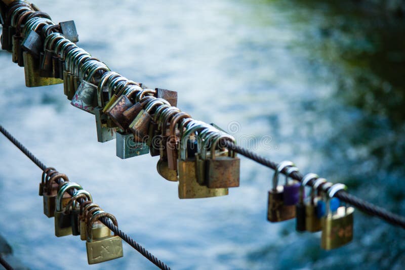 Wish key chains Samobor stock photo. Image of chains - 257475730