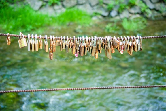 Wish key chains Samobor stock image. Image of south - 257475855