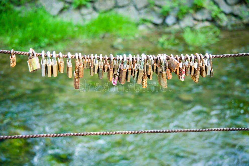 Wish key chains Samobor stock image. Image of south - 257475855