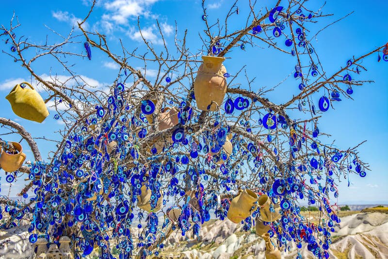 Wish Tree with red ribbons stock image. Image of tree - 30839091