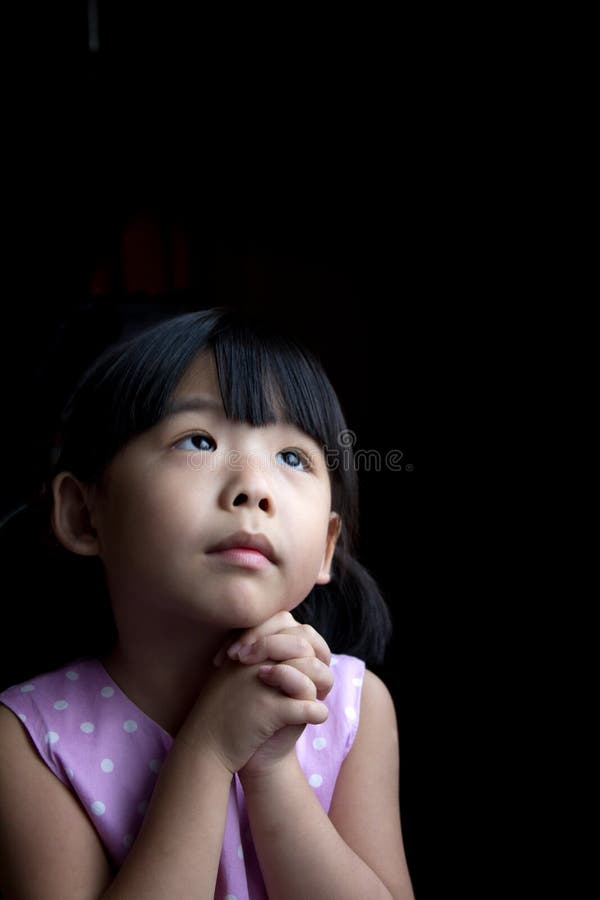 Child is making wish stock image. Image of lifestyle - 28802553
