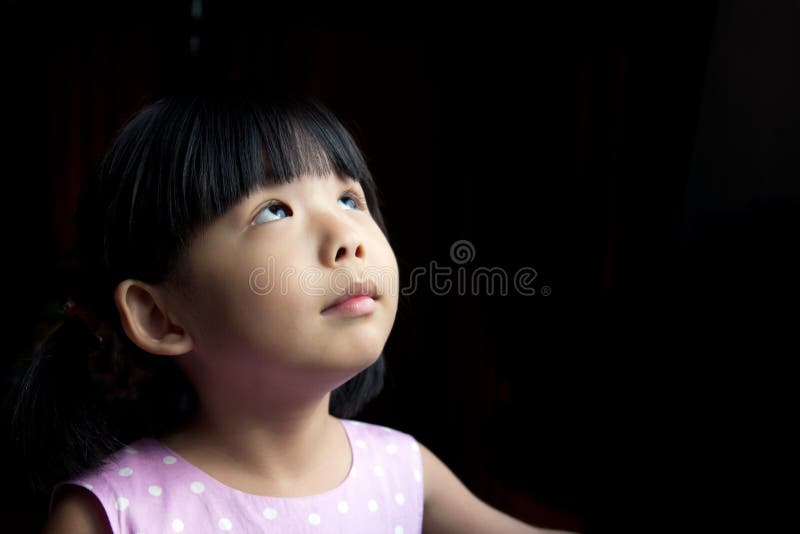 Child is making wish stock image. Image of lifestyle - 28802553