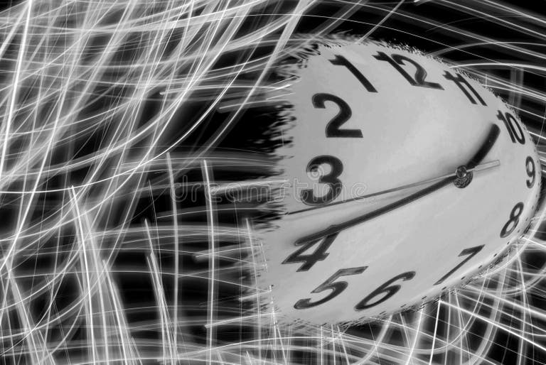 Wishing time flew backward stock illustration. Illustration of motion ...