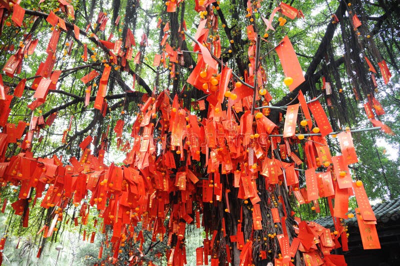 Wishing Tree editorial image. Image of custom, luck, auspiciousness ...
