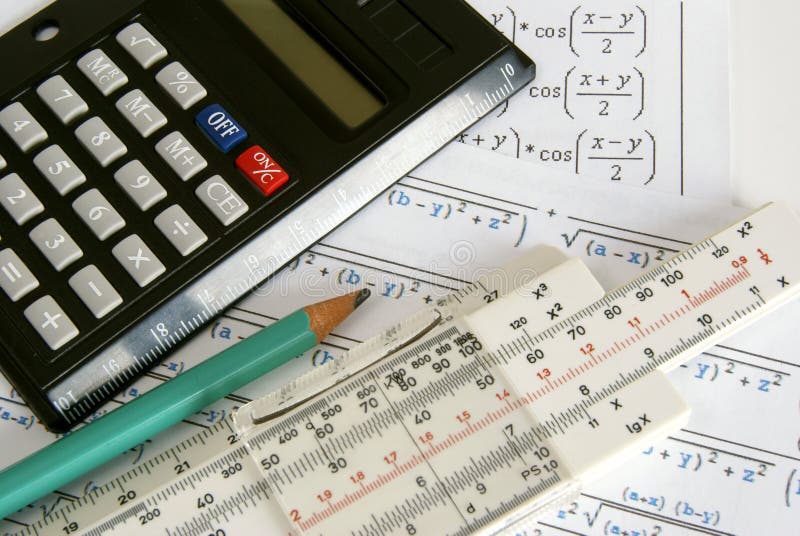 Wiskunde stock afbeelding. Image of concepten, ingewikkeldheid - 23455567