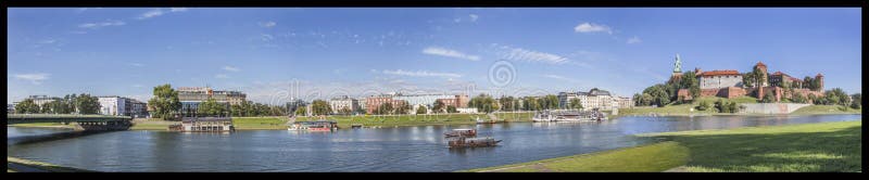 Wisla editorial image. Image of ktakow, panoramic, wislariver - 71374375