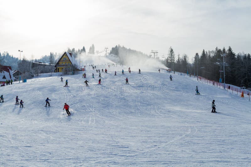 Wisla winter stock image. Image of nordic, adult, healthy - 48622183