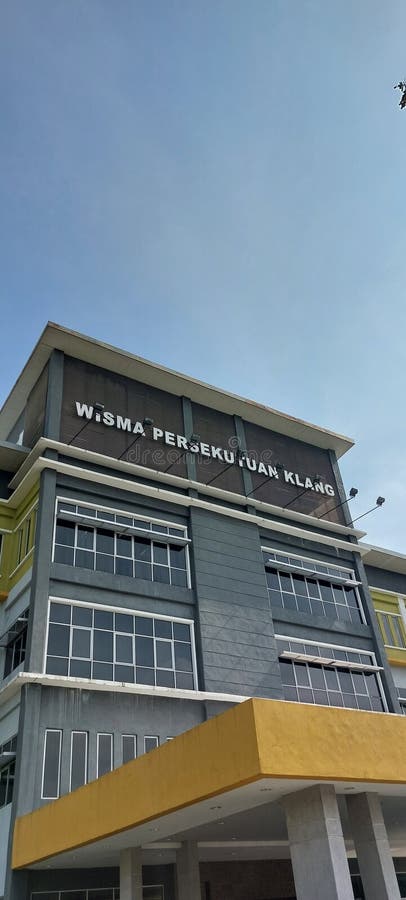 Wisma Persekutuan Klang editorial photo. Image of building - 269321081