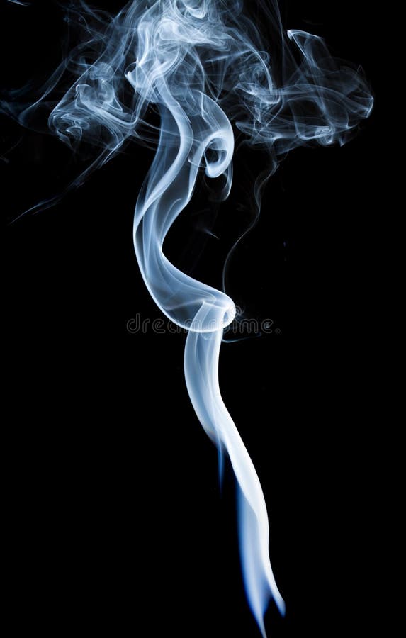 Wisp of smoke stock image. Image of current, black, grey - 17074971
