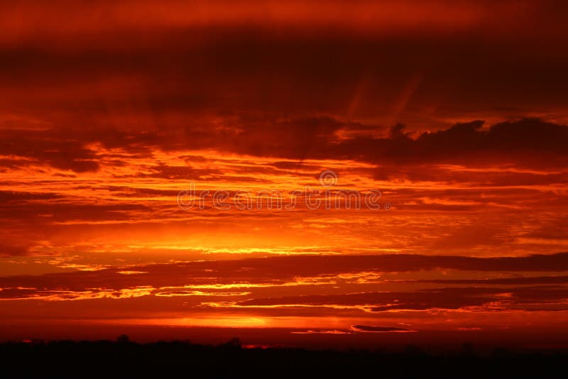Sunset Cloudscape in Florida Stock Photo - Image of beauty, ocean: 57997974
