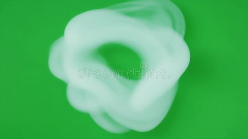 Wispy Floating Circles of Mist Drifting Slowly Creating a Serene Effect ...