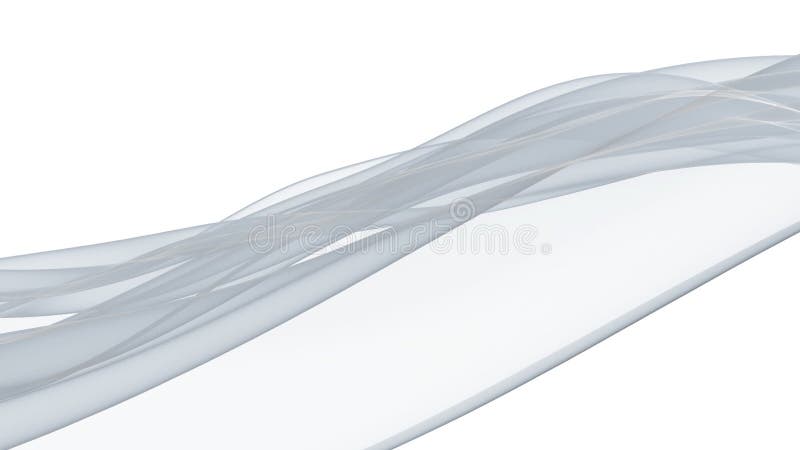 Wispy Lines Against White, Seamless Loop Stock Video - Video of energy ...