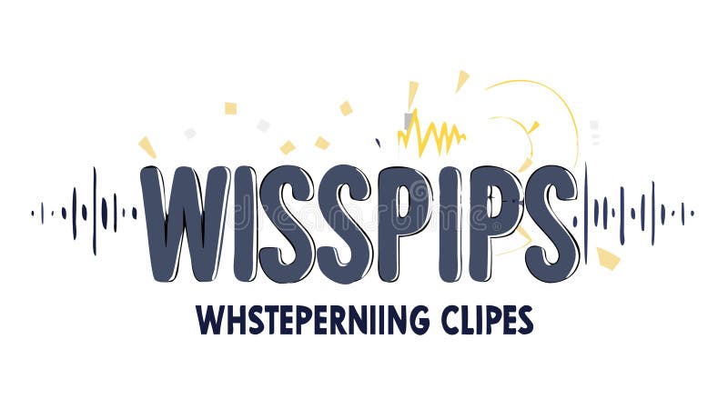 Wisspips Whispering Clips Stock Illustrations – 1 Wisspips Whispering ...