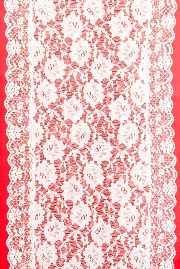 Wit kant op rood stock foto. Image of elegant, ontwerp - 8816030