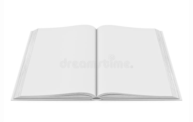 Open Boek Op Gras Met Schets Van Strand Stock Illustratie ...