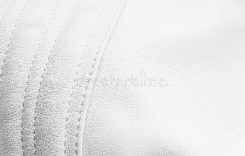 Wit Leer Gewatteerd Hoofdeinde Naadloos Patroon, Achtergrond Van Het ...