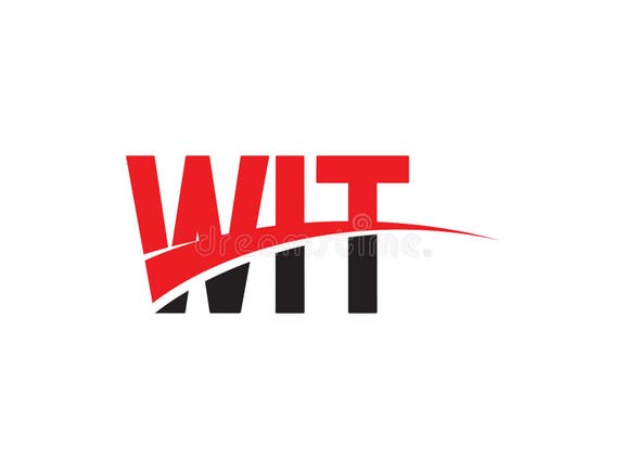 WIT Letter Initial Logo Design Vector Illustration Stock Vector ...