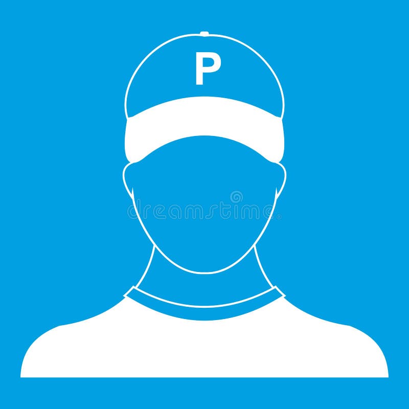 Wit Van Het Parkeren Het Begeleidende Pictogram Vector Illustratie ...