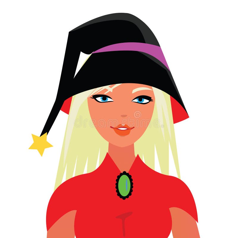 Witch blonde stock vector. Illustration of time, costume - 34984783 Witch blonde stock vector. Illustration of time, costume - 34984783