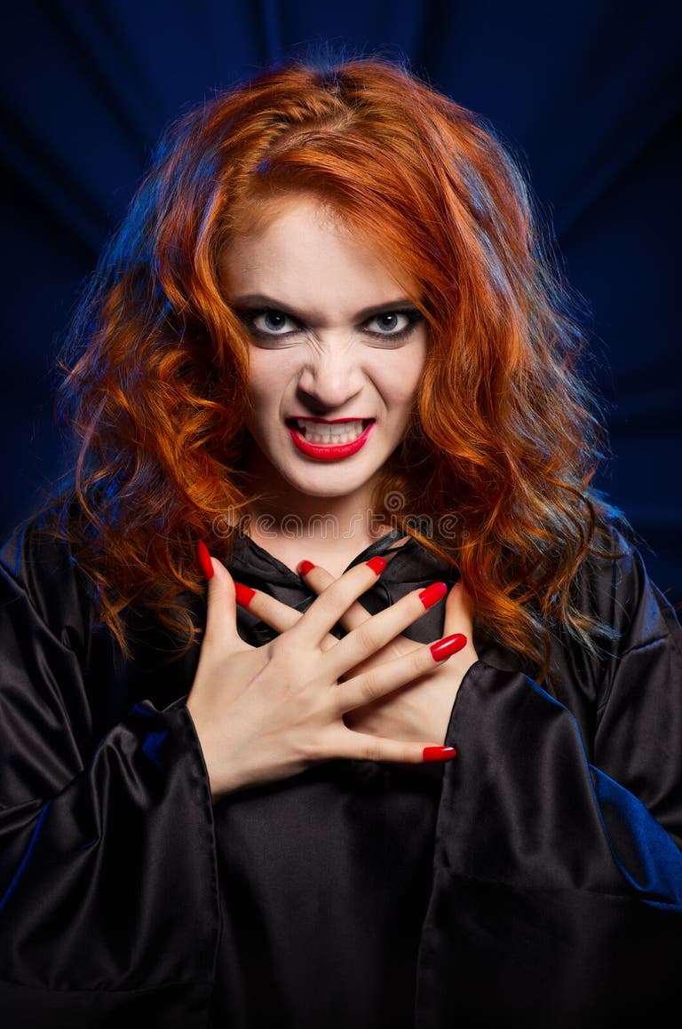 950 Female Vampire Blue Background Stock Photos - Free & Royalty-Free ...