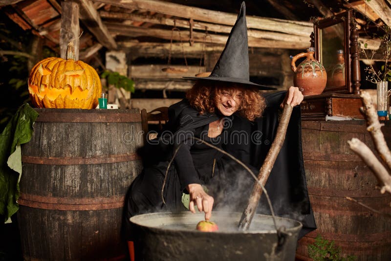 Witch boiling spells stock photo. Image of boil, dark - 133150834