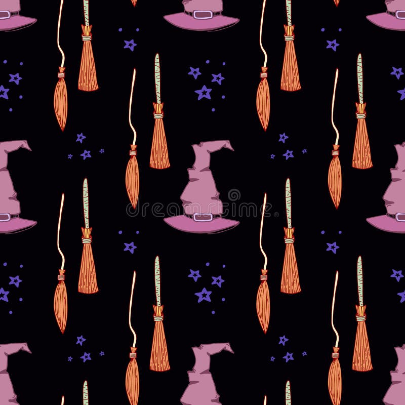 Witchy Pattern Stock Illustrations – 531 Witchy Pattern Stock ...