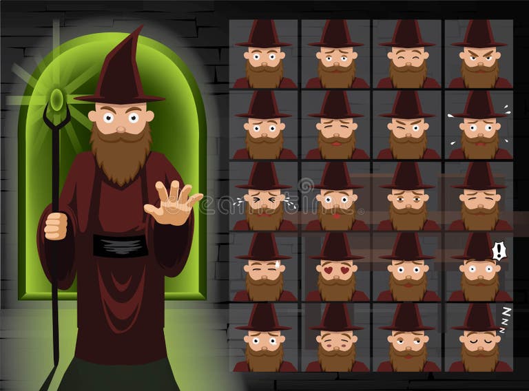 Wizard Emoticon Stock Illustrations – 3,980 Wizard Emoticon Stock ...