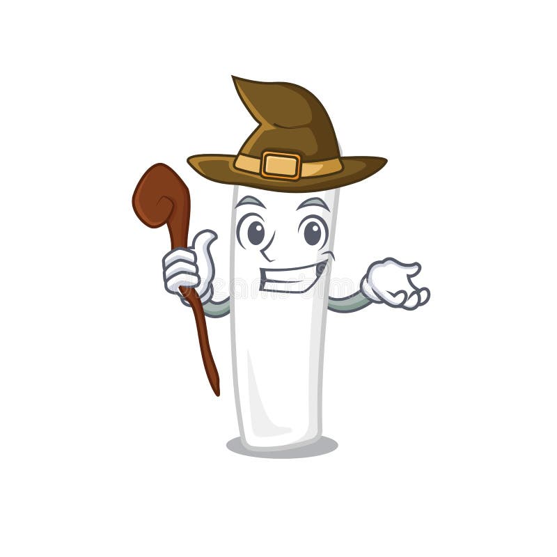 Witch Chalk in the a Cartoon Box Stock Vector - Illustration of ...