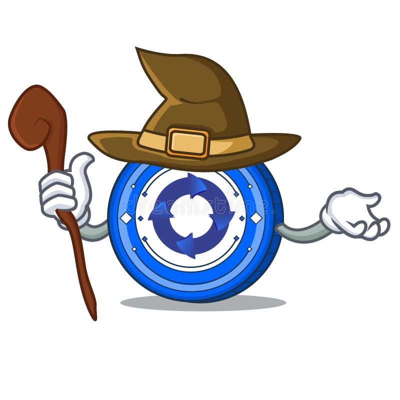 Witch Cryptonex Coin Mascot Cartoon Editorial Photo - Illustration of ...