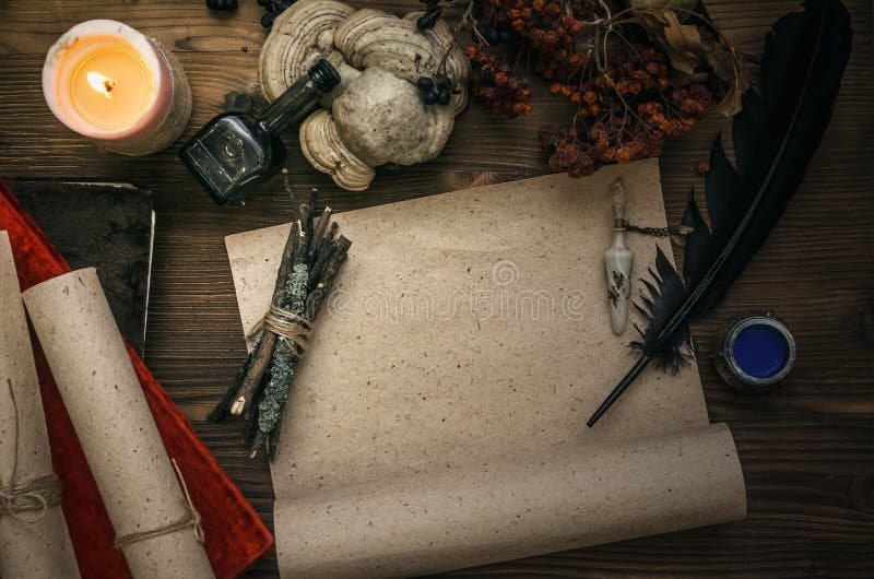 Witch Doctor. Shaman. Witchcraft. Magic Table. Alternative Medicine ...