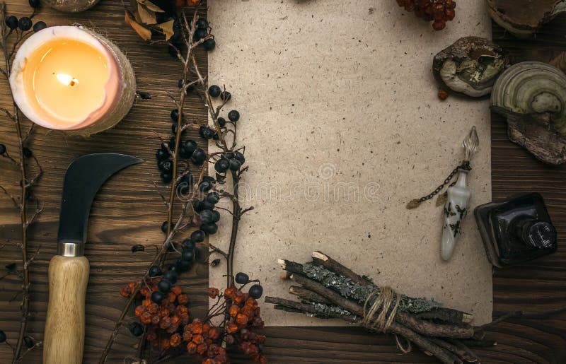 Witch Doctor. Shaman. Witchcraft. Magic Table. Alternative Medicine ...