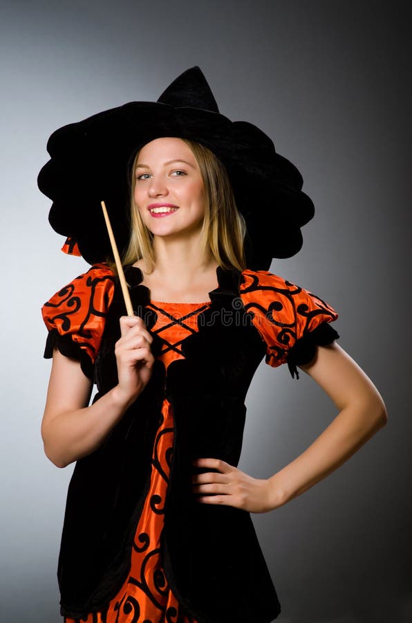 Witch doing magic stock photo. Image of miracle, light - 77720346