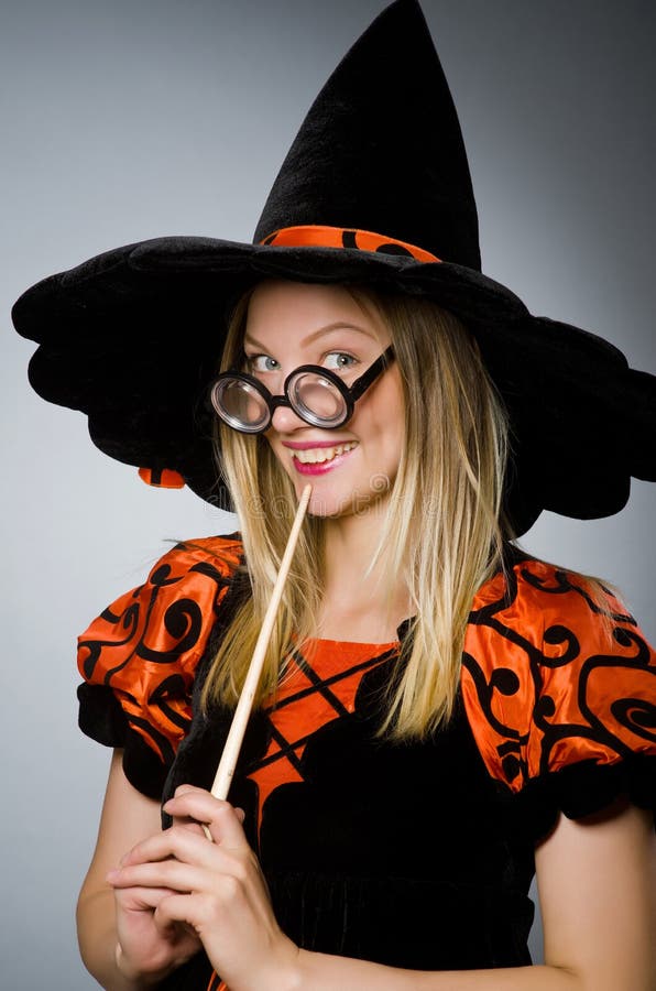 Witch doing magic stock photo. Image of miracle, light - 77720346