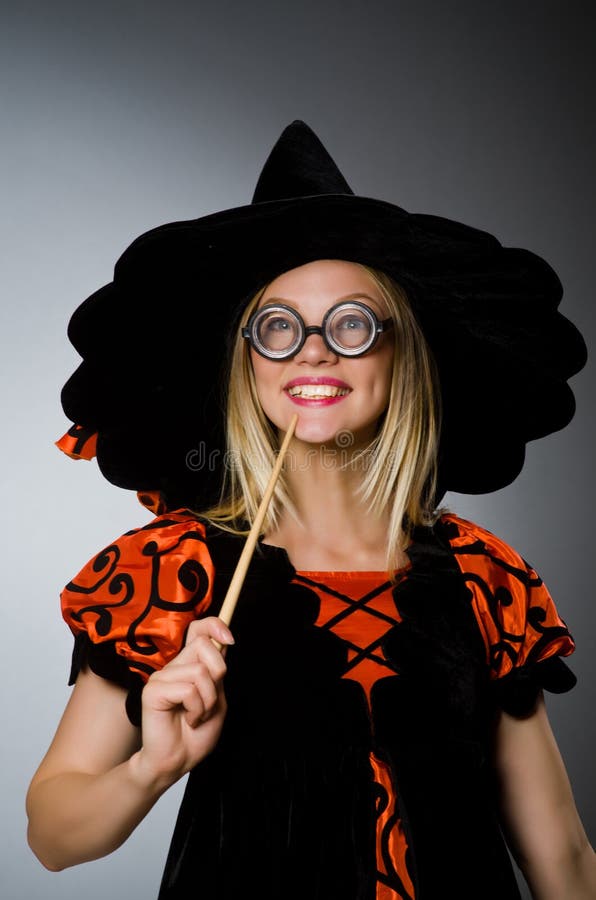 Witch doing magic stock photo. Image of miracle, light - 77720346
