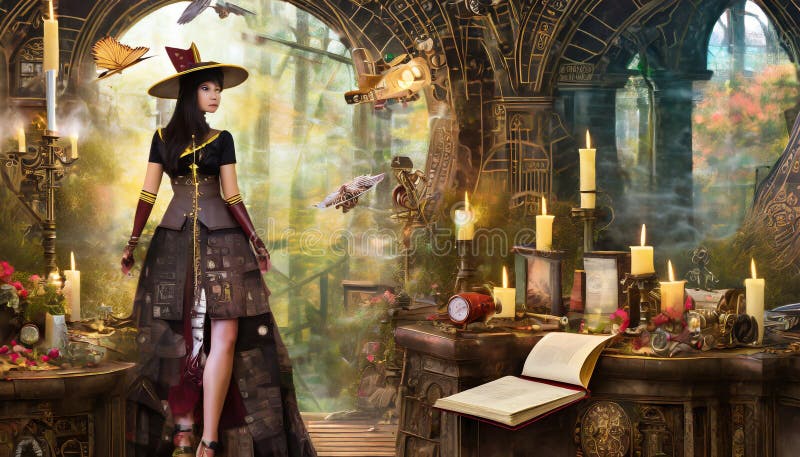 Witch Workshop Stock Illustrations – 126 Witch Workshop Stock ...