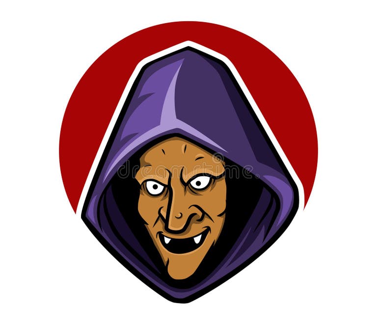 Witch Hood stock vector. Illustration of illustrations - 60893777