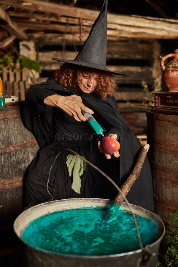 Poison apple witch stock photo. Image of occult, skull - 16313142