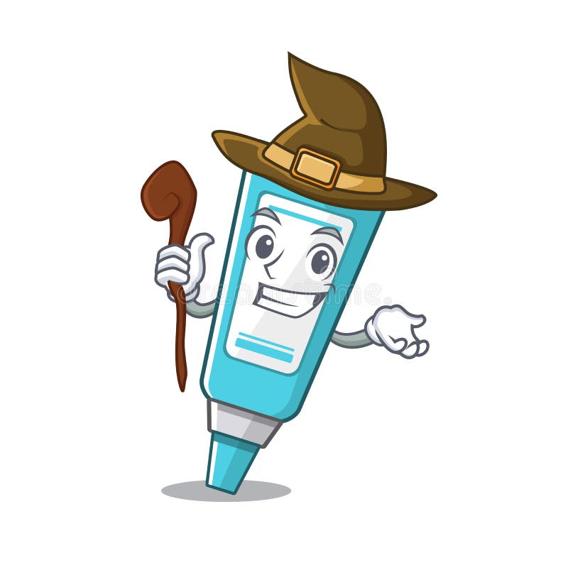 Cute Ointment Cream Cartoon Character Has a Falling in Love Face Stock ...