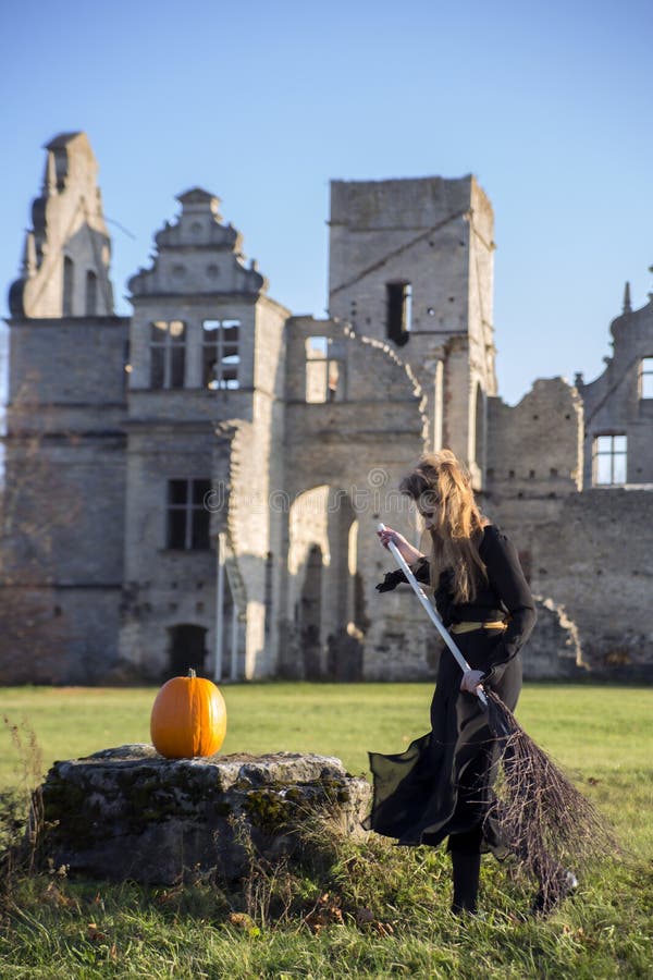 Witch Pale Skin Rake Grass Stock Photos - Free & Royalty-Free Stock ...