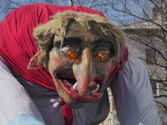 Witch parade float closeup editorial stock photo. Image of people ...